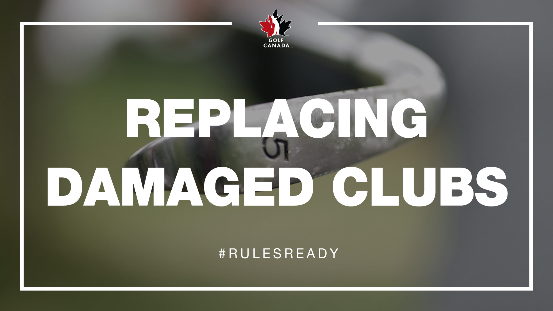 Replacing damaged golf clubs - Golf Saskatchewan