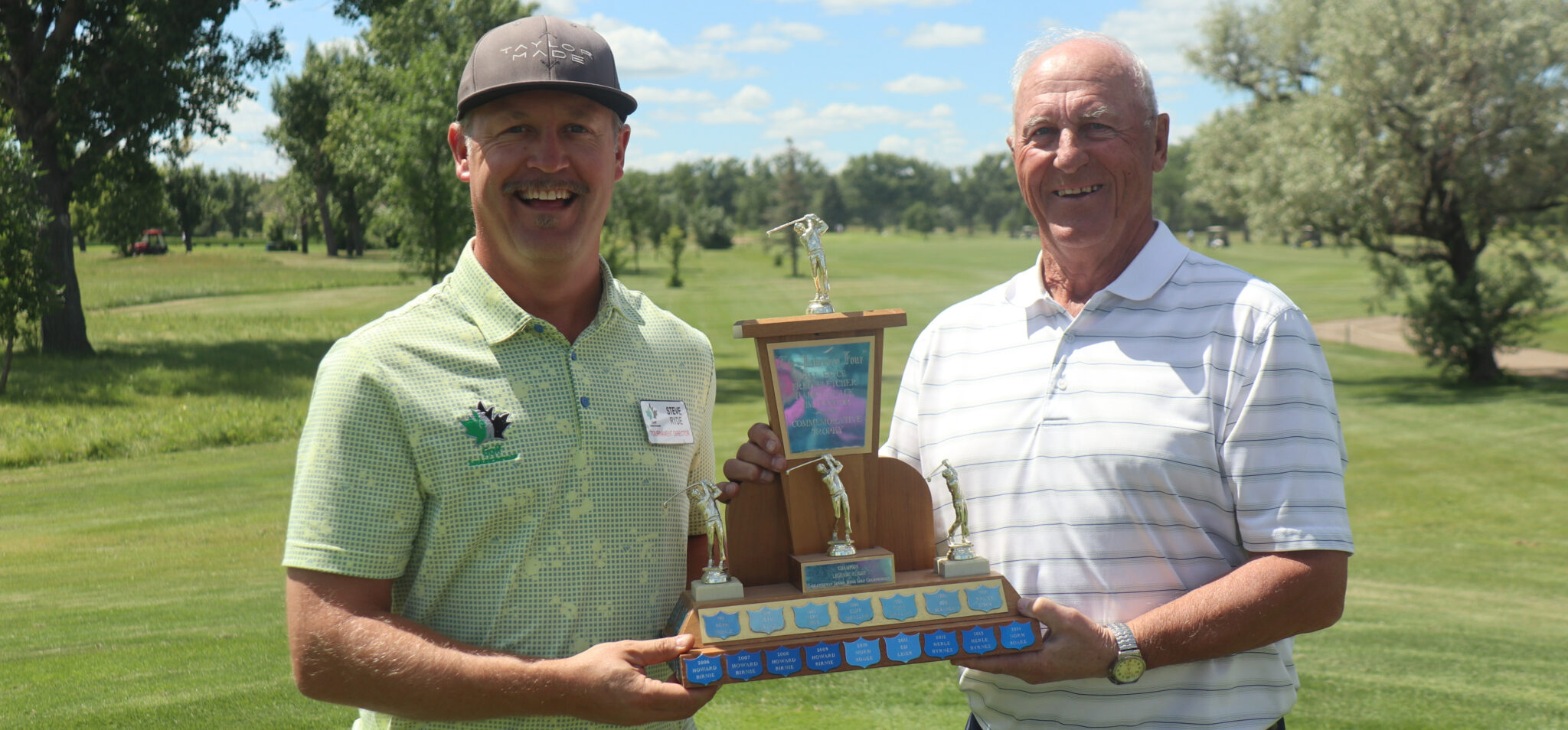 Walker; Hallberg repeat as senior champions - Golf Saskatchewan