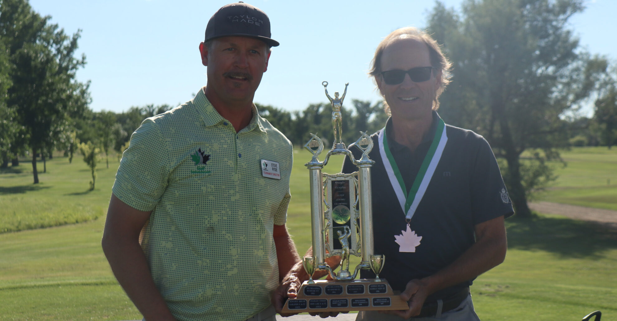 Walker; Hallberg repeat as senior champions - Golf Saskatchewan