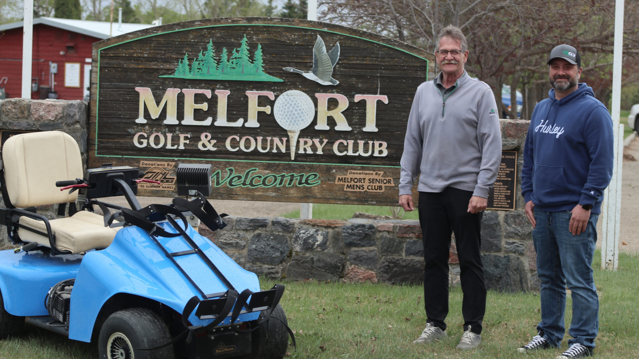 Melfort G.C.C. home to Solo-Rider cart - Golf Saskatchewan