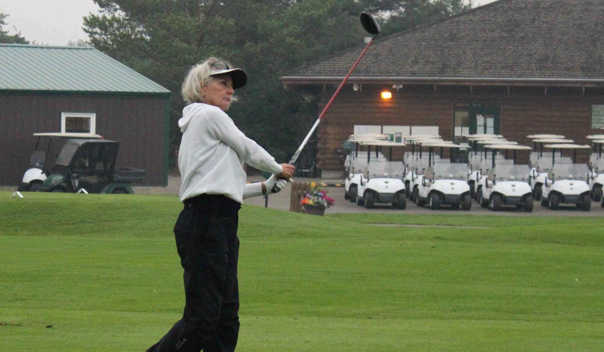 Hophner and Hallberg lead after day one of senior championships - Golf ...