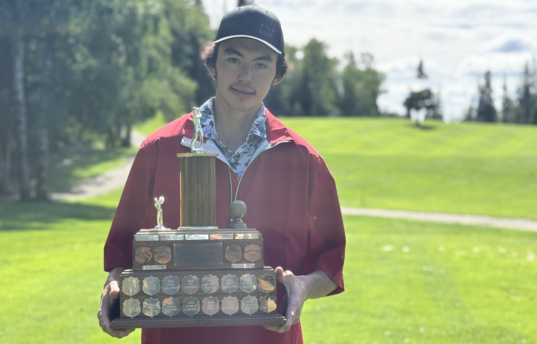 Bernatchez adds his name to history at Junior Lobstick - Golf Saskatchewan
